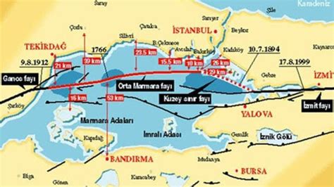 İstanbul Depremi Son Dakika İstanbul Deprem Haritası Ile Riskli