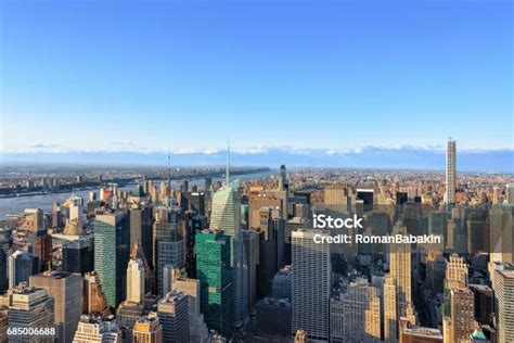미드타운 맨하탄 뉴욕 미국에 공중 보기 0명에 대한 스톡 사진 및 기타 이미지 0명 5번가 Empire Istock
