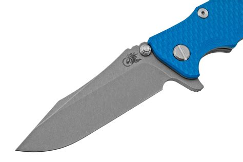 Rick Hinderer Eklipse 35” Spearpoint S45vn Working Finish Blue G10