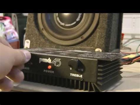 Old School Polk Audio Db8 Subwoofer Demo — Polk Audio Forum