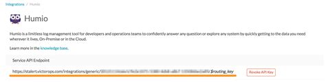 Humio Integration Guide Splunk On Call Software