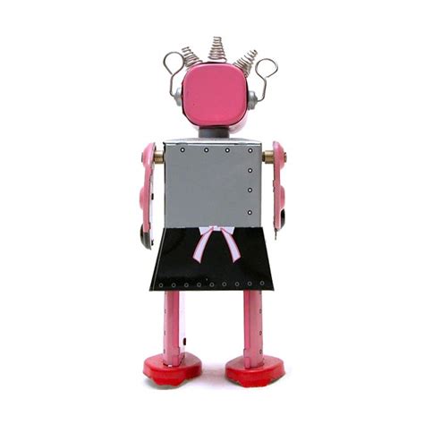 Робот рокси домохозяйка в подарок заводной с ключиком
