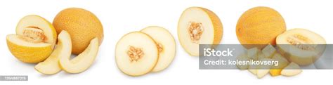 멜론은 필드의 전체 깊이와 흰색 배경에 고립 세트 또는 컬렉션 0명에 대한 스톡 사진 및 기타 이미지 0명 건강한 식생활 과일 Istock