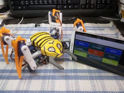 DIY Spider Robot Quad Robot Quadruped Spider Robot Robot Quad