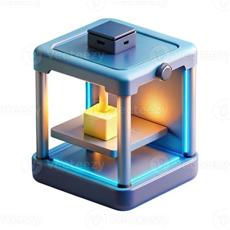 stunning traditional a 3d printer creating a complex object layer by
