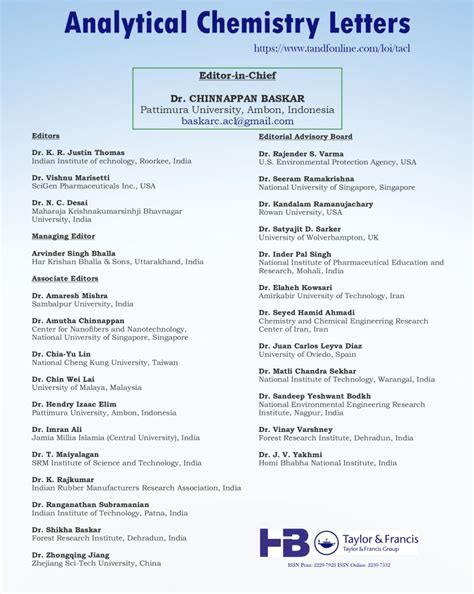 Baskar Chinnappan On Linkedin Pleased To Inform You That The First Issue Of Volume 11 2021