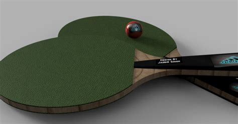Table Tennis Rackets And Ball Autodesk Community Gallery