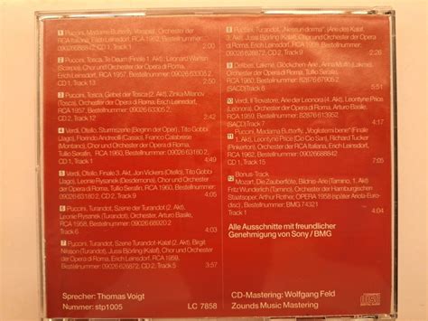 Stereoplay Magazine Great Voices Of Living Stereo Sampler