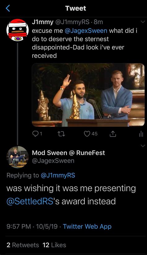 Mod Sween Just Ended My Whole Career R 2007scape