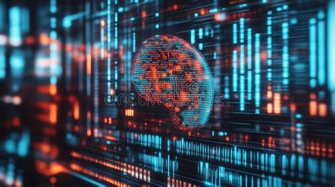 Brainwave Data Flow Visualization Of Human Brain Activity Digital Brain Neurology Science