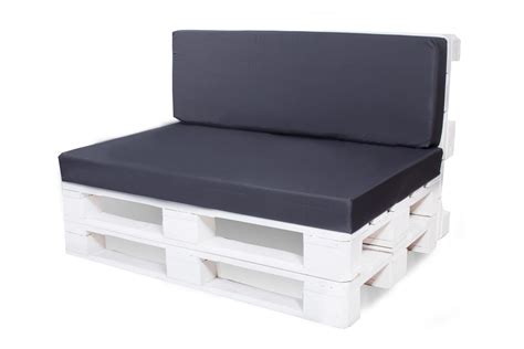Set Di Cuscini Per Pallet Set Di Cuscini Da Giardino X Sedile E Schienale X Cm