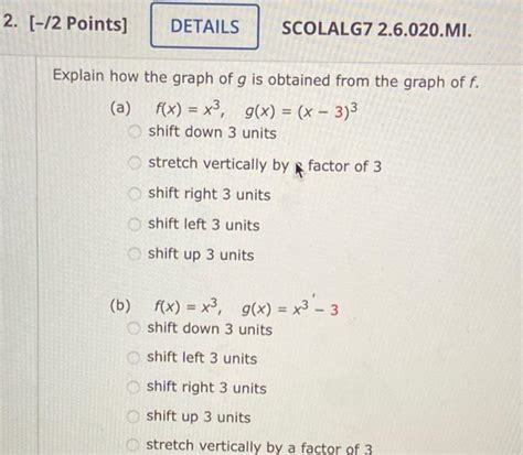 Solved 2 12 Points] Details Scolalg7 2 6 020 Mi Explain