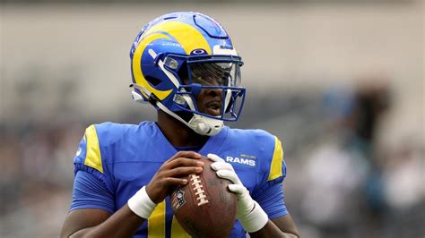 Who Is Bryce Perkins Meet Rams Qb Filling In For Injured Matthew