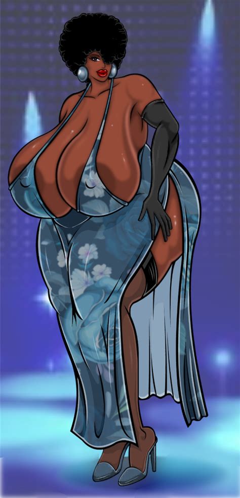Rule 34 Afro Bbw Big Breasts Big Butt Big Thighs Breasts Cee641 Dark