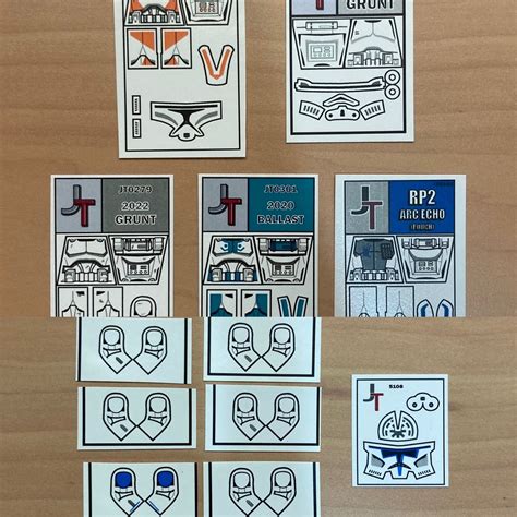 Jonak Toys Decals For Lego Star Wars Clone Troopers Assorted Price