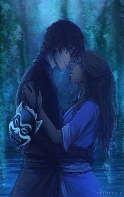 ﻿nymretumblr Katara Zuko Легенда об Аанге Последний маг