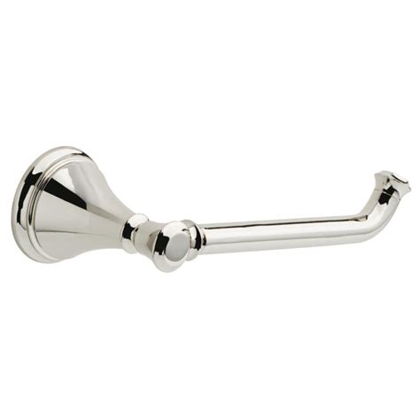 Delta Cassidy Single Post Toilet Paper Holder In Polished Nickel 79750