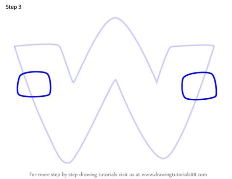 How To Draw W Uppercase From The Alphabet Lore The Alphabet Lore Step By Step