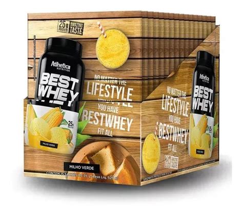 Suplemento En Sachets Atlhetica Nutrition Best Whey Whey Protein Sabor Ma Z Verde Mercadolibre