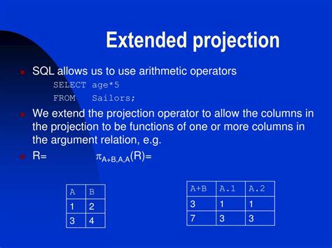 ppt relational algebra and my sql ii powerpoint presentation free