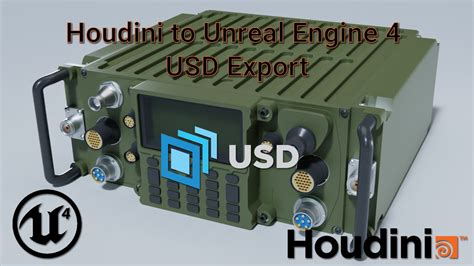 Houdini To Unreal Engine Usd Export Tutorial Youtube