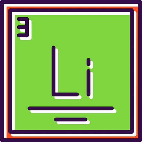 Lithium Vector Icon Design 25202791 Vector Art At Vecteezy