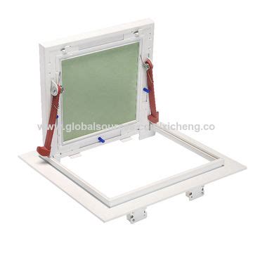China Red Hook Removable Access Panel With Seal White Powder Coated On Global Sources Trapdoor