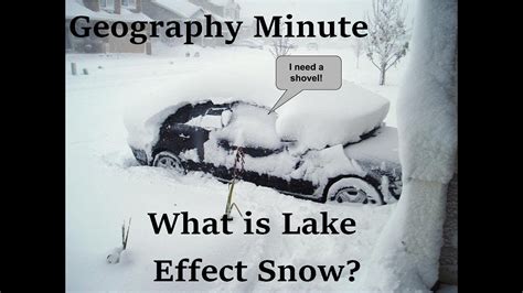 What is Lake Effect Snow? - YouTube