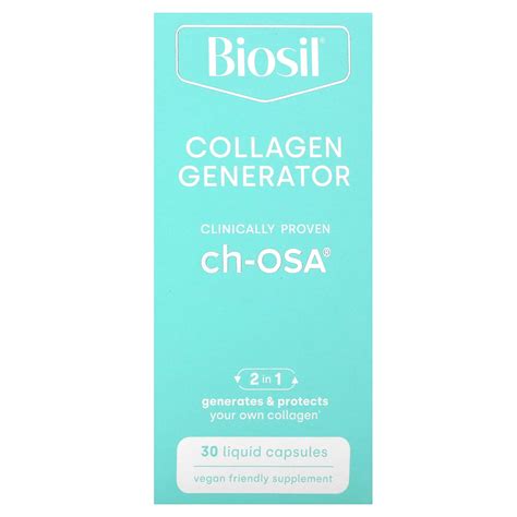 Biosil, Collagen Generator, 30 Liquid Capsules