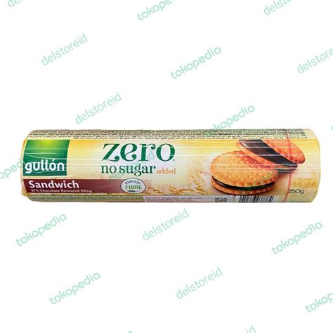 Jual Gullon Zero Sandwich Chocolate Zero No Sugar Added 250 Gr Shopee Indonesia