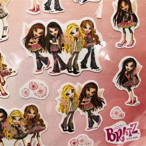 Pin By Allison On Bratz Sticker Sheets Nostalgia I Am Awesome