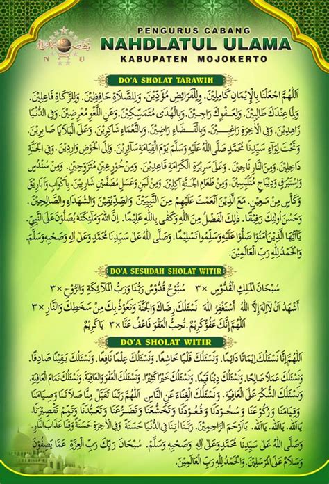 DOA SETELAH SHOLAT Lengkap Dengan Arab Latin Dan Artinya Doa Sholat