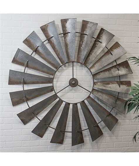 Windmill Wall Clock For Home Decor
