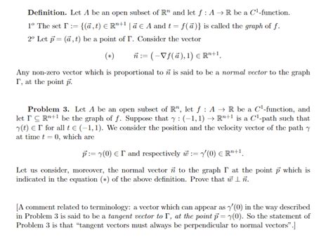 solved definition let a be an open subset of rn and let f
