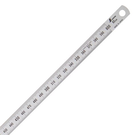 Shinwa Flexible Stainless Steel Ruler 600 Mm 29025