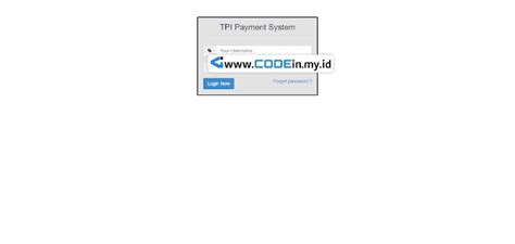 source code aplikasi sistem pembayaran berbasis web php codein