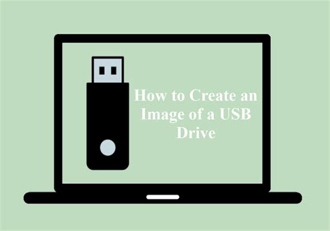 How To Create Image Of Usb Drive On Windows 111087
