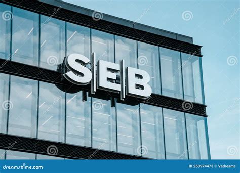 Seb Bank Logo On Modern Seb Bank Office Building On 09 November 2022 In