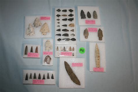 Lot 52 Points Attached To Styrophome