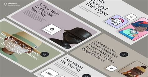 Шаблон крипто презентации Nft от Designfetch на Envato Elements