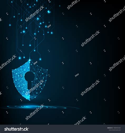 Internet Technology Cyber Security Data Concept Stock Vector Royalty