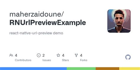 Github Maherzaidoune Rnurlpreviewexample React Native Preview Demo