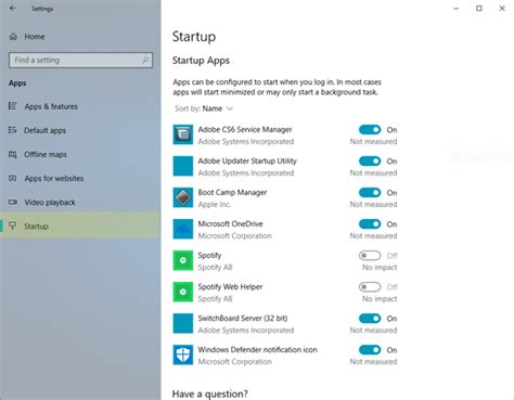 How To Manage Startup Apps Via Windows 10 Settings By Krupkz Medium