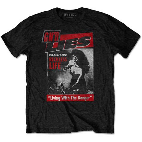 Guns N Roses koszulka Reckless Life męskie Musicwear T shirty bluzy