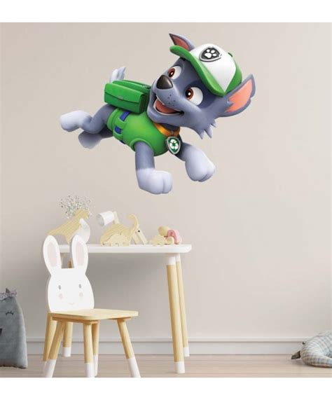 Детски стикери за стена Пес Патрул Роки —