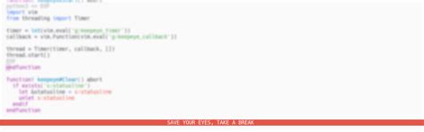 github soywod keepeye vim a vim plugin to keep your eyes safe