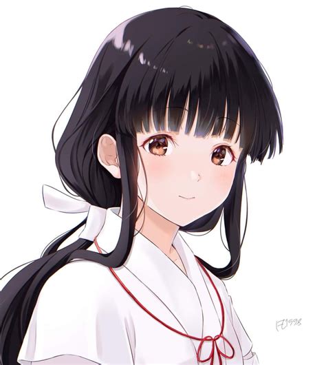 Kikyou Inuyasha Drawn By Ft Danbooru