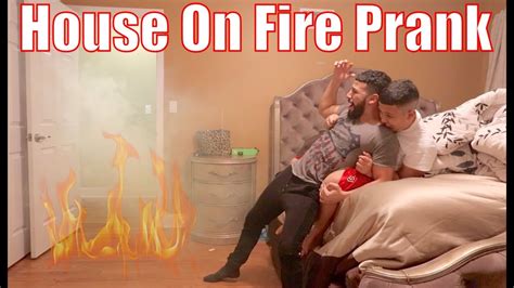 Epic House On Fire Prank Peed His Pants Youtube