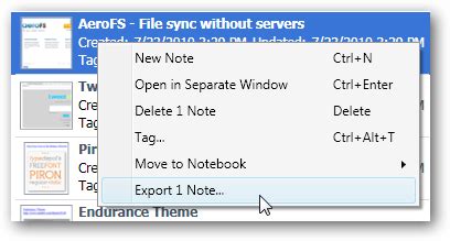 Export Your Evernote Notes In HTML Or MHT Format