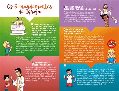 Cinco Mandamentos Da Igreja Católica REVOEDUCA